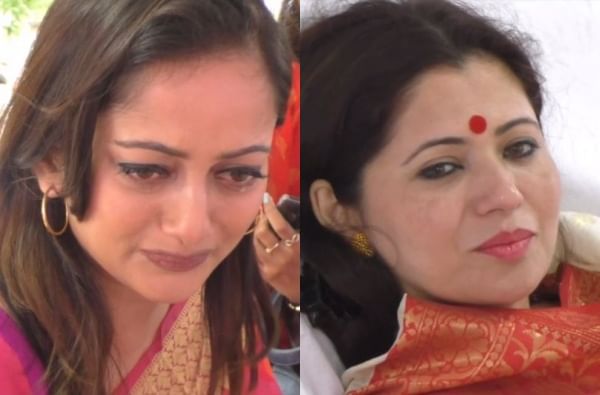 अभिनेत्री दीपाली सय्यद यांच्या उपोषणाचा दुसरा दिवस, अभिनेत्री मानसी ...