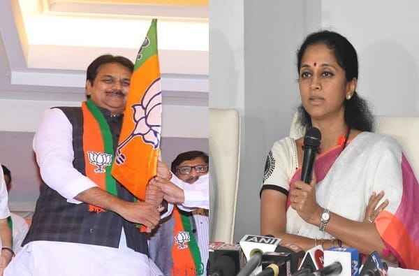 वाद दीराशी, नवरा कशाला सोडायचा? सुप्रिया सुळेंचा हर्षवर्धन पाटलांना ...