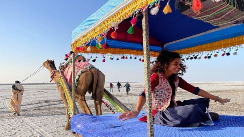 Photo : ‘सेट फॉर लक्ष्मी रॉकेट’, तापसी पन्नूची चित्रीकरणादरम्यान धमाल ...