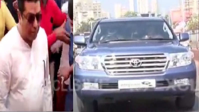 Raj Thackeray | राज ठाकरेंची वाशी कोर्टात हजेरी, 9 नंबरच्या कारने ...