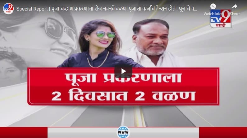 Special Report | पूजा चव्हाण प्रकरणाला रोज नवनवे वळण, पूजाला कर्जाचं ...