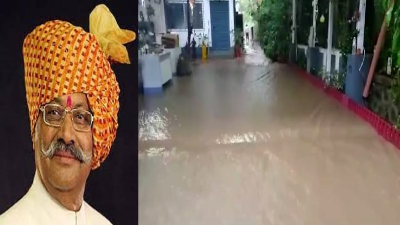 ओढ्याचा नैसर्गिक प्रवाह बदलला, पाणी थेट खासदार श्रीनिवास पाटलांच्या ...