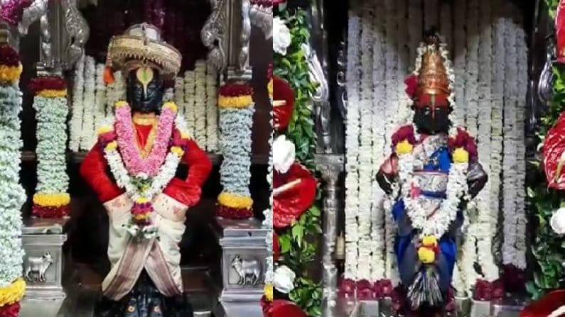 PHOTO | श्रावण शुद्ध पुत्रदा एकादशी, विठुरायाच्या मंदिराला रंगीबेरंगी ...