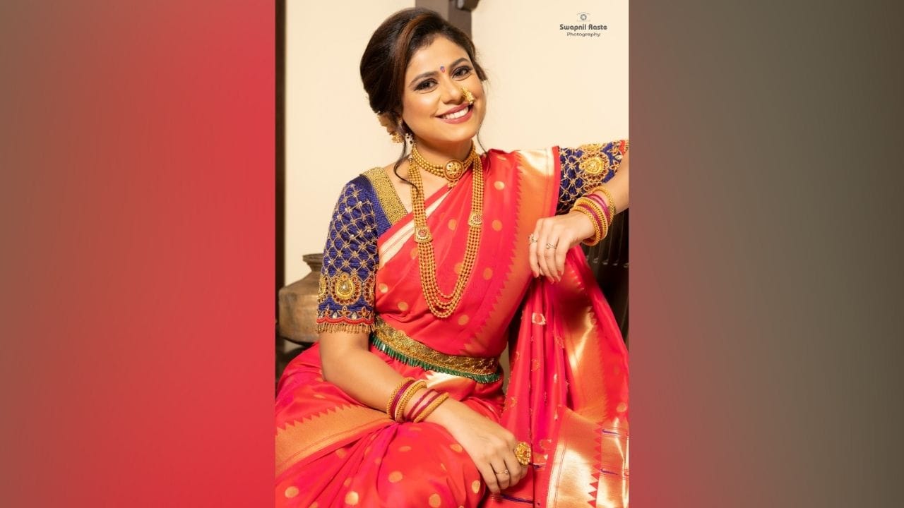 Ashvini Mahangade : उत्साह नवरात्रीचा; अभिनेत्री अश्विनी महांगडेच्या ...