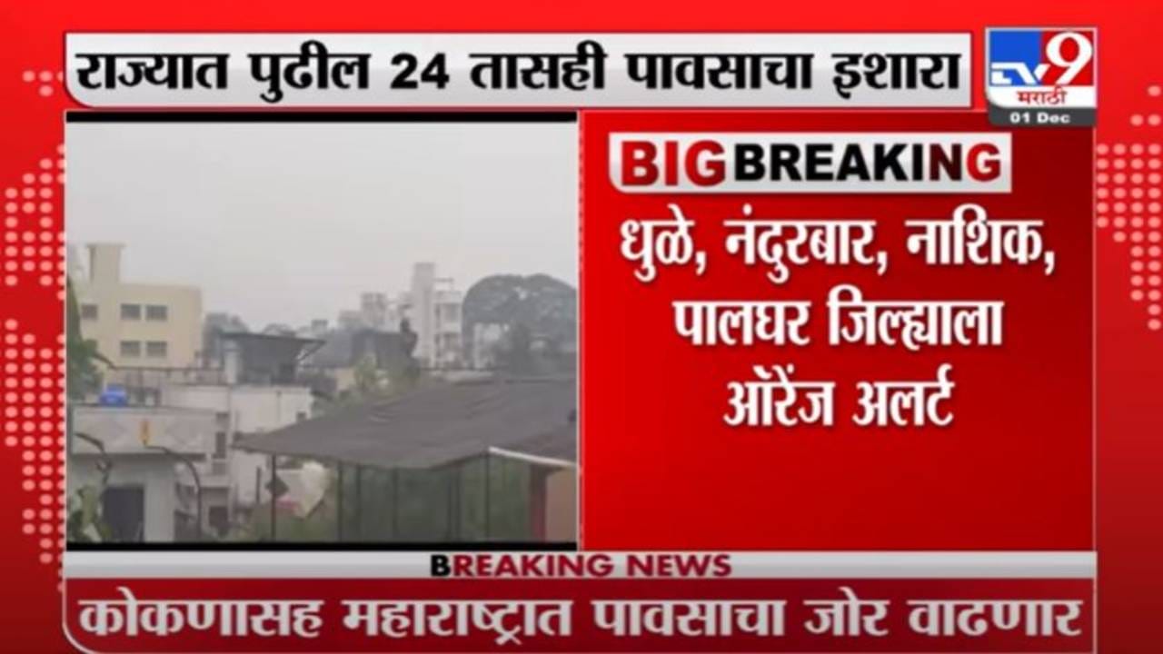 Maharashtra Rain | महाराष्ट्रात पुढील 24 तास पावसाचा इशारा, धुळे ...
