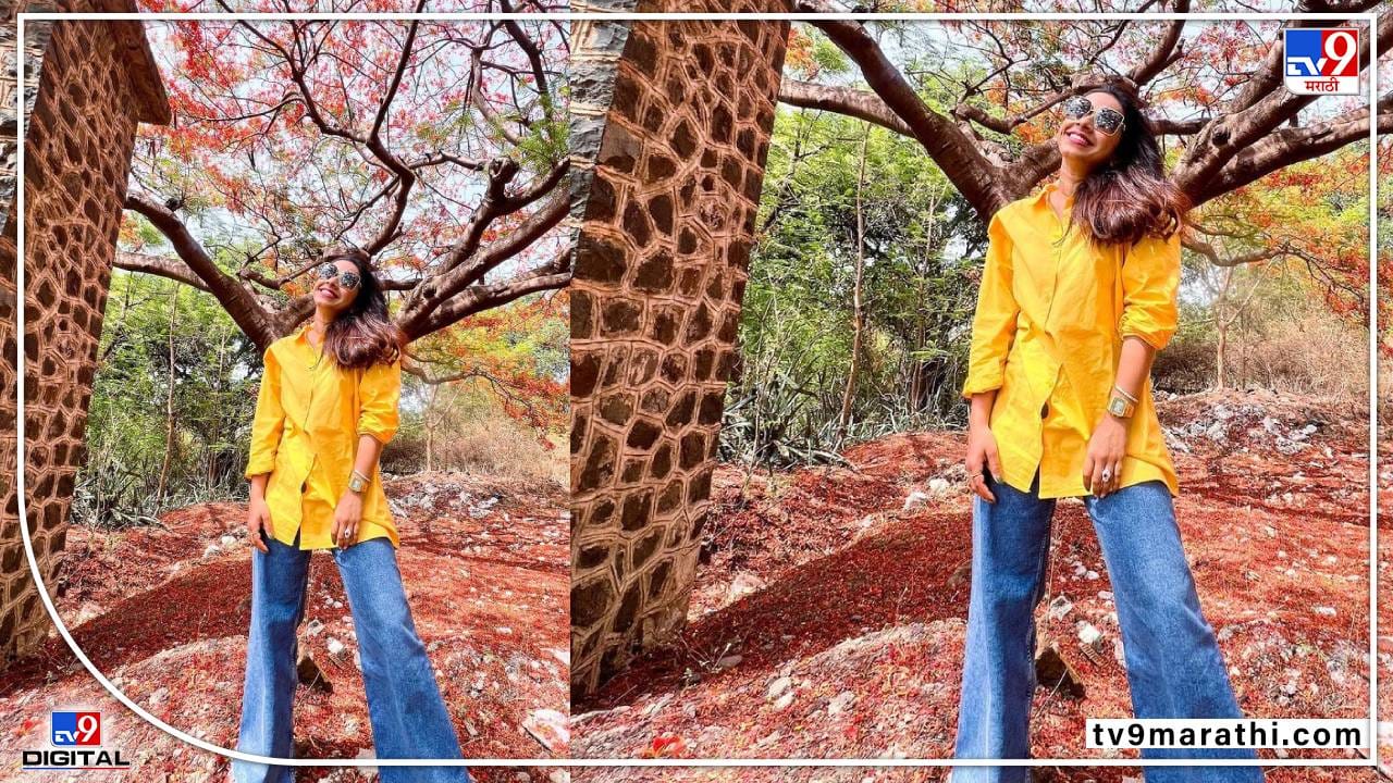 PHotos : श्रेया बुगडेचं 'केसरिया इश्क़', स्टायलिश फोटो इन्स्टाग्रामवर ...