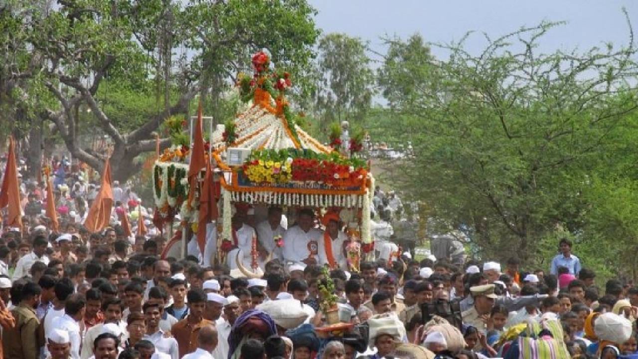 Pandharpur wari 2022: संत श्री सोपान काका महाराज यांच्या पालखीला ...