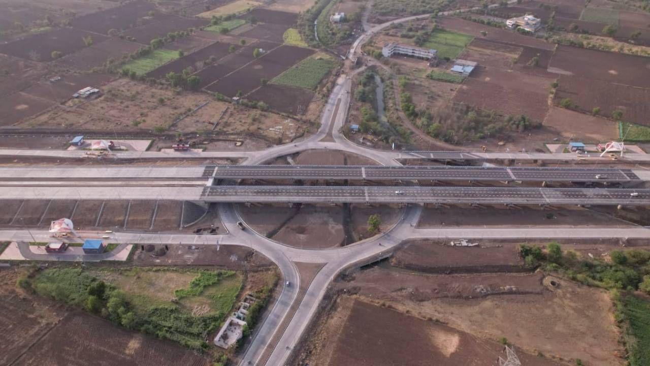 Samruddhi Highway Project : प्रकल्प कालावधी आधी पॅकेजचे काम पूर्ण ...