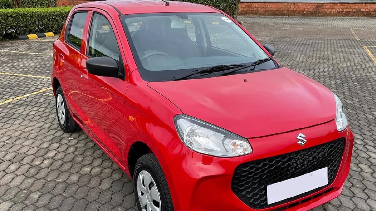 Alto K10 : मारुतीची नवी ऑटोमॅटिक Alto K10चे खास फीचर्स, आकर्षक लाल रंग ...