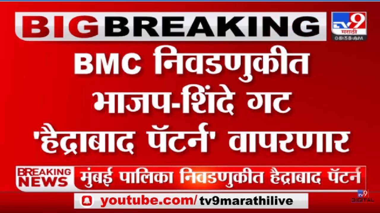 Video: BMC निवडणुकीसाठी भाजपचे हैद्राबाद पॅटर्न, जागावाटप दिल्लीत ठरणार- सूत्र - Marathi News ...