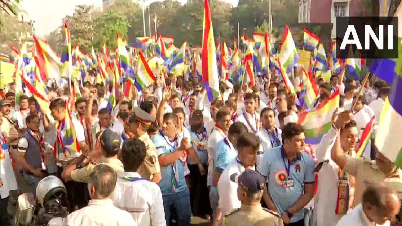 मुंबईत जैन समुदायाचं आंदोलन, सम्मेद शिखरजी तीर्थस्थळाचा वाद पेटला ...