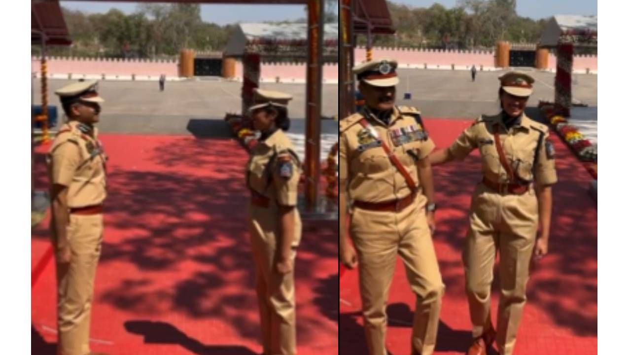 IPS कडून DGP ला सलाम, व्हिडीओची प्रचंड चर्चा! काय आहे खास यात ...