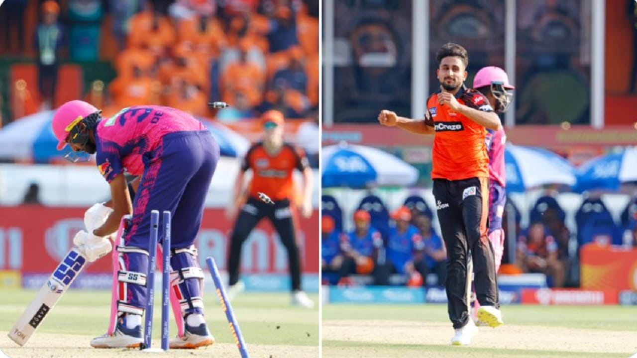 Umran Malik | उमरान मलिकची धार, देवदत्त पडीक्कल लाचार, डोळ्यांसमोर ...