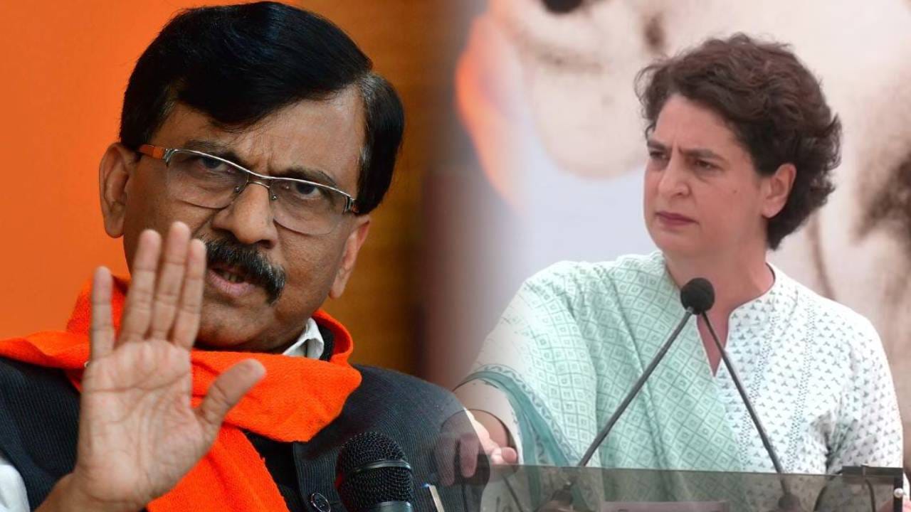 भाजप नेत्याची जीभ घसरली, राऊत याचं कार्ट तर प्रियंका गांधी यांचा ...