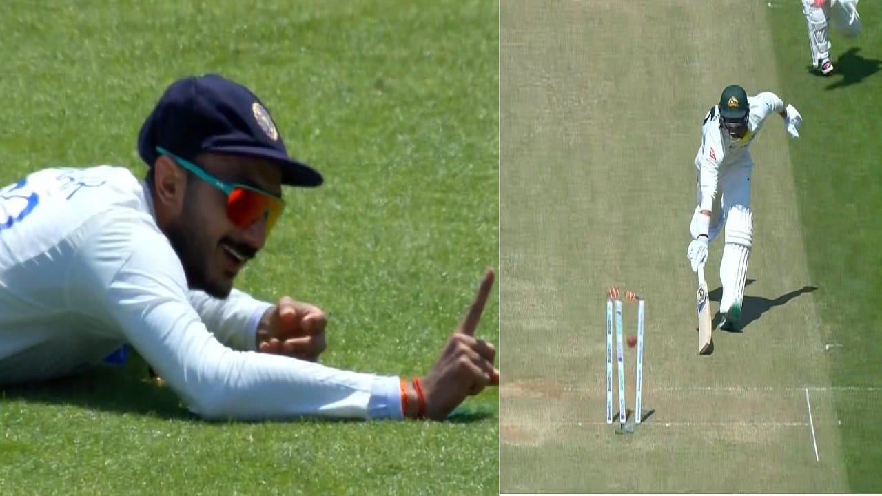 WTC Final 2023 | Axar Patel याचा अचूक थ्रो, Mitchell Starc रन आऊट ...