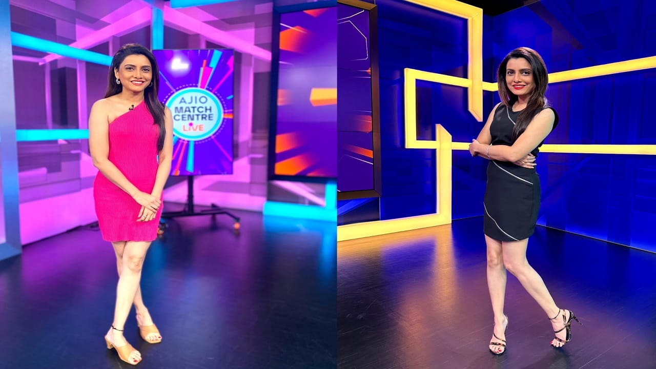 Poorvi Bhave | IPL चं 16 वं पर्व संपलं, पण ही मराठी अँकर कायम लक्षात ...