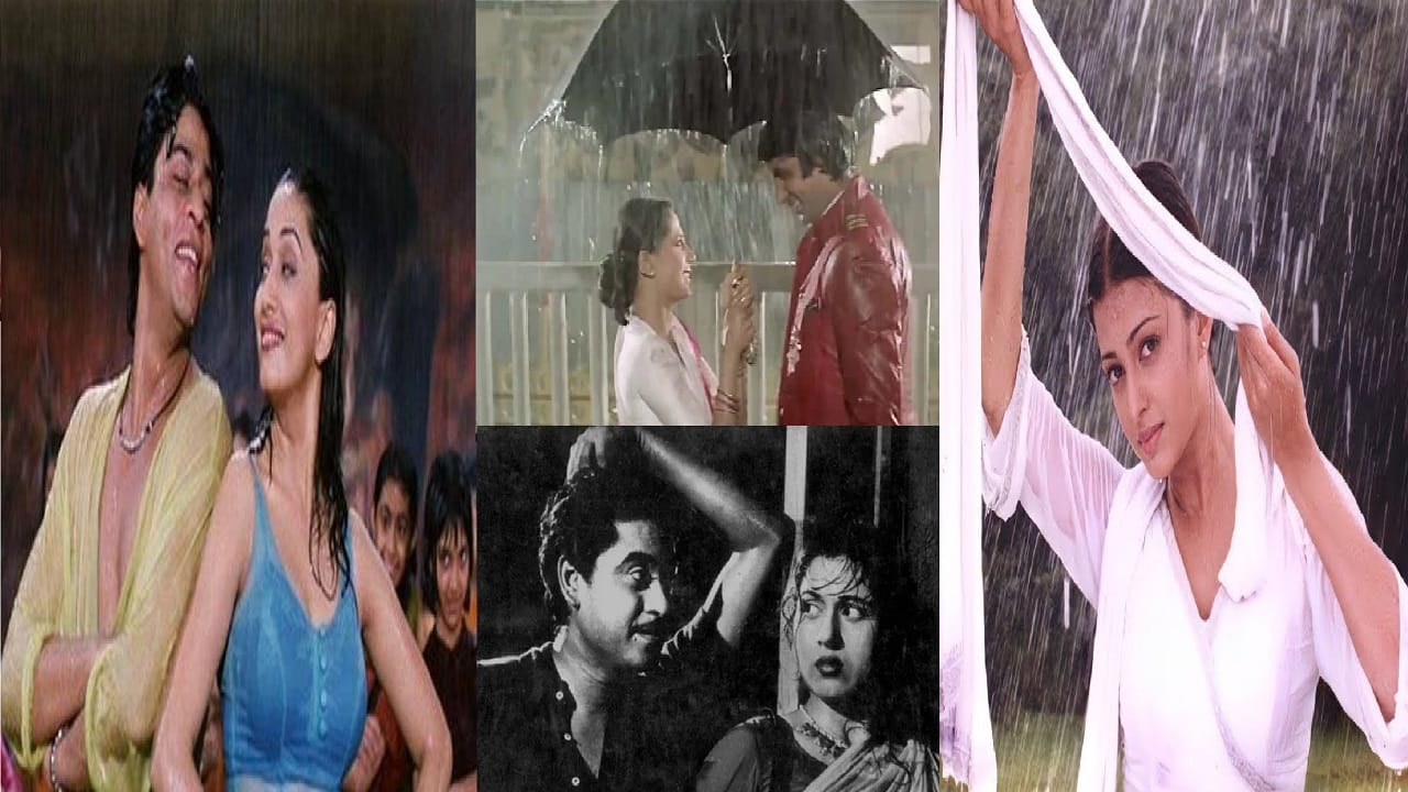 Mumbai Rain | मुंबईच्या पावसात रंगली ऑनस्क्रिन जोडप्यांची 'लव्हस्टोरी ...