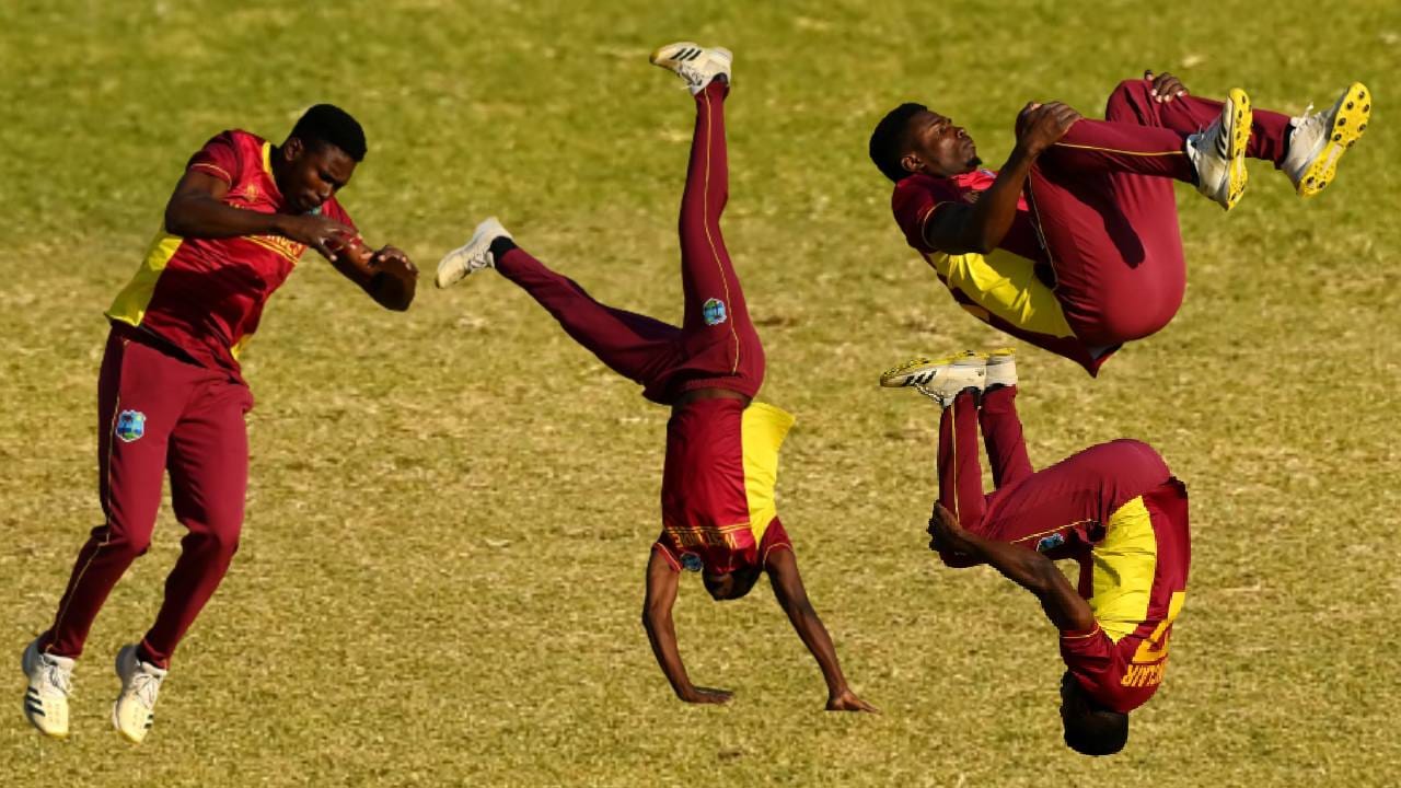 WI vs SL : केविन सिनक्लेयर विकेट घेतल्यानंतरच सिलेब्रेशन व्हायरल, अशा ...