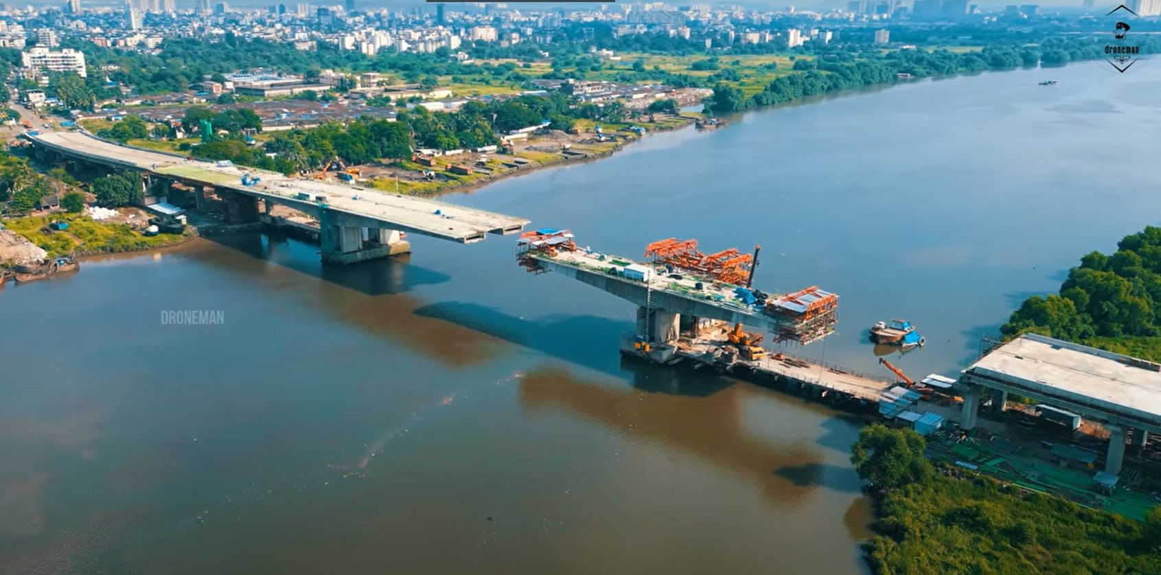 डोंबिवलीने केवळ 20 मिनिटांत ठाणे गाठता येणार, हा ब्रिज होतोय दोन ...