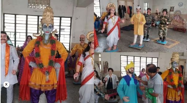 Pune news | पुणे शहरातील हा राजकीय देखावा ठरणार चर्चेत ...