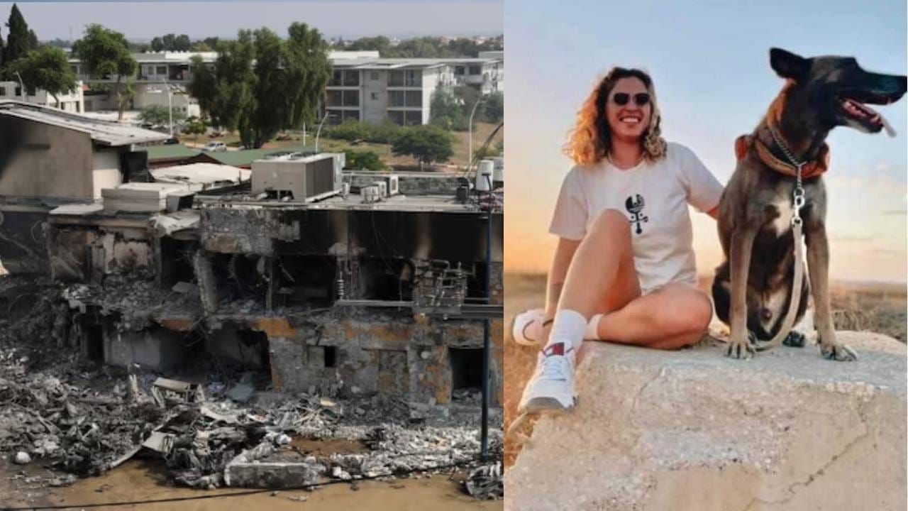 Israel-Hamas War : इस्रायलची 'लेडी फायटर' अतिरेक्यांना एकटीच भिडली; 25 ...