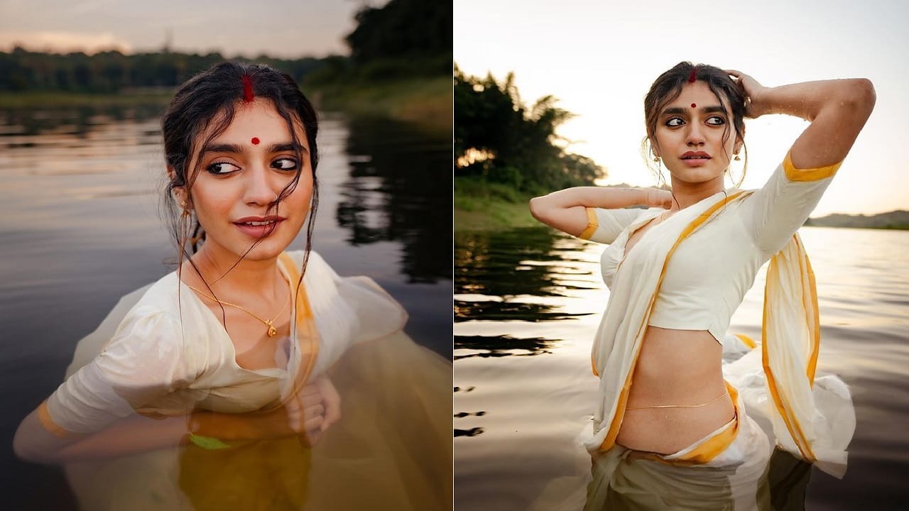 विश्वासच नाही बसणार... Priya Varrier हिचा घायाळ करणारा लूक; चाहते फिदा ...