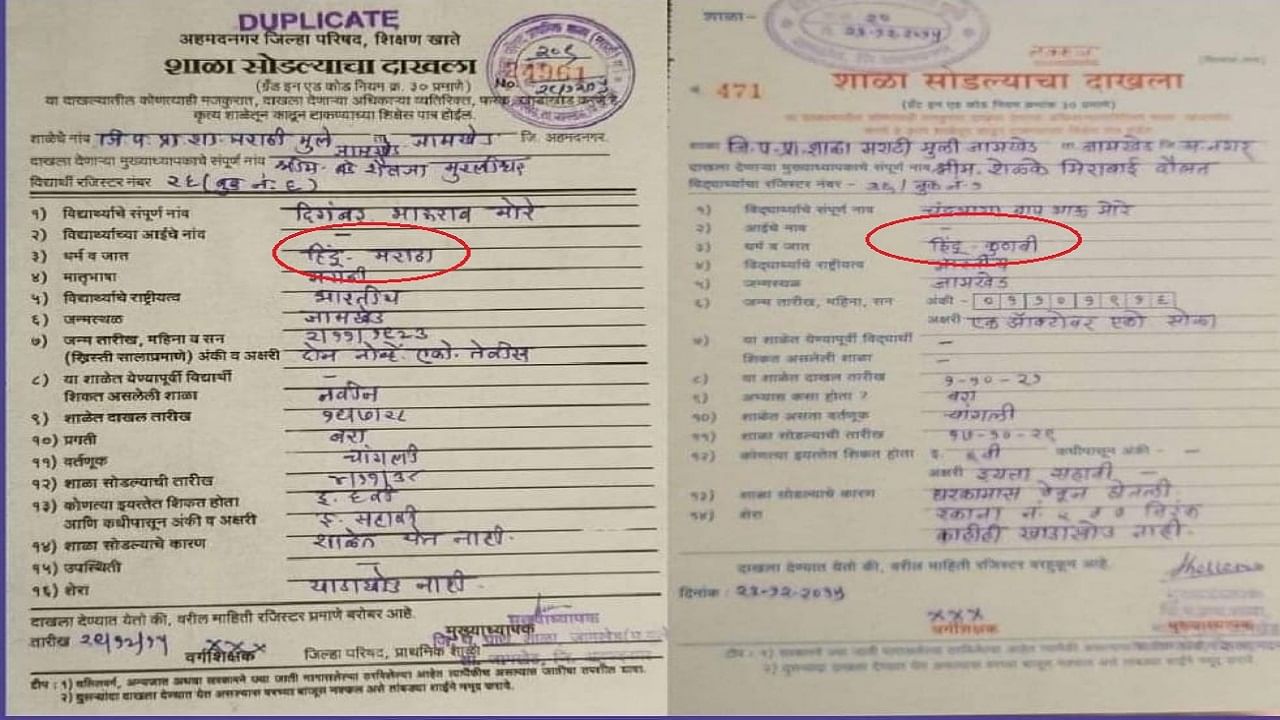 Maratha Reseration : 'त्या' मराठ्यांना कुणबी सर्टिफिकेट मिळणार ...