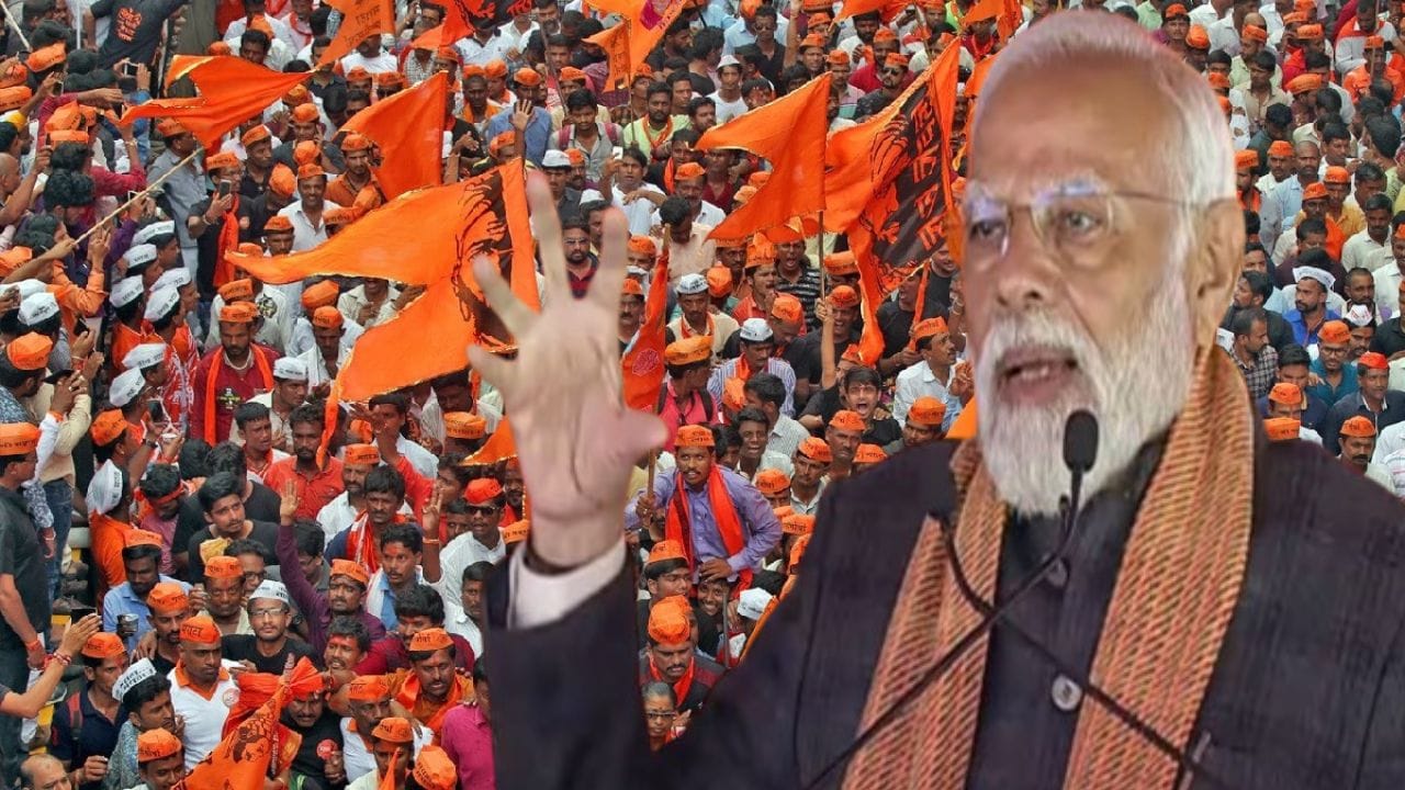 मराठा आंदोलकांची मोदींच्या वारणासीत मोहीम, लोकसभा निवडणुकीत अडचणी ...