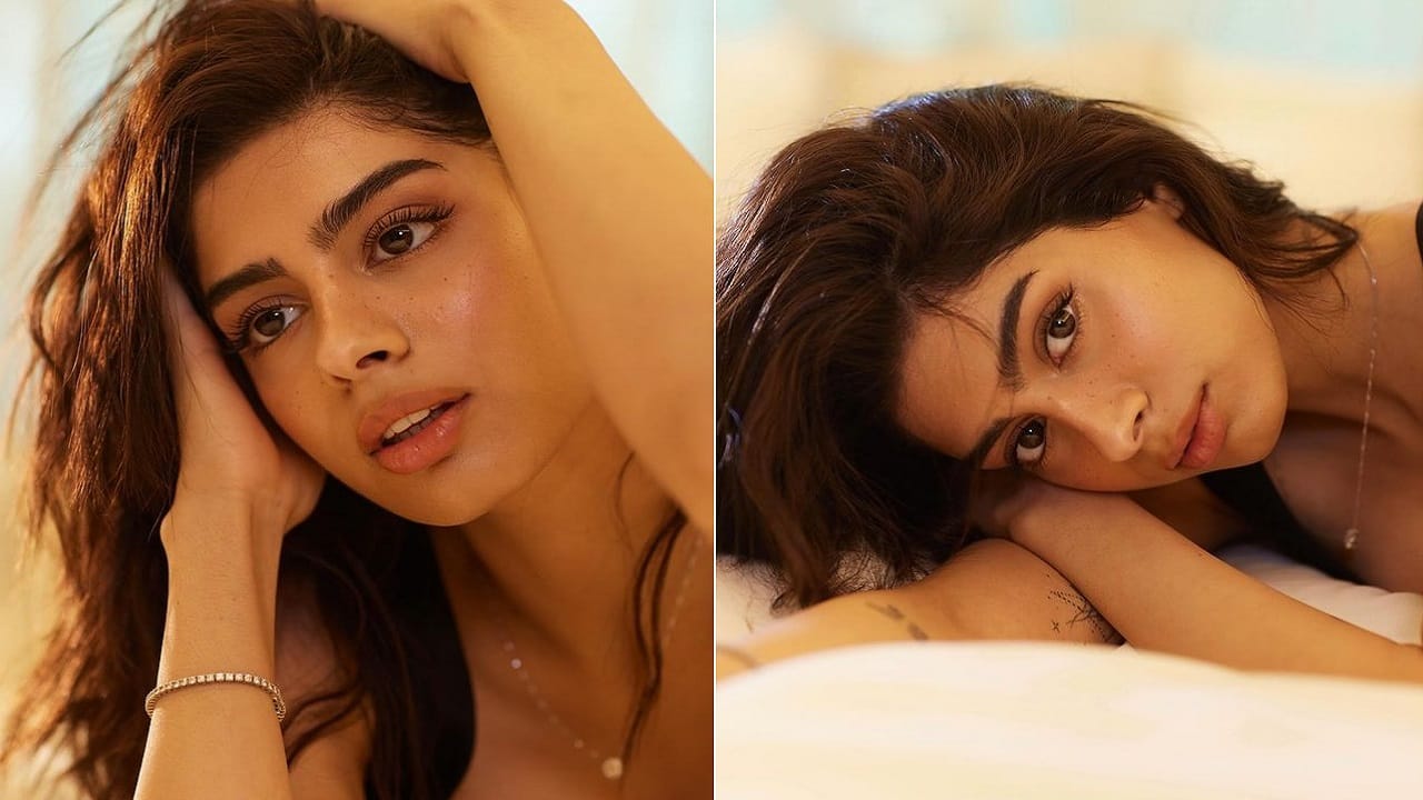 श्रीदेवी यांची लेकी खुशी कपूर हिच्या हटके अदा, फोटो तुफान व्हायरल - Marathi News | Shridevi ...