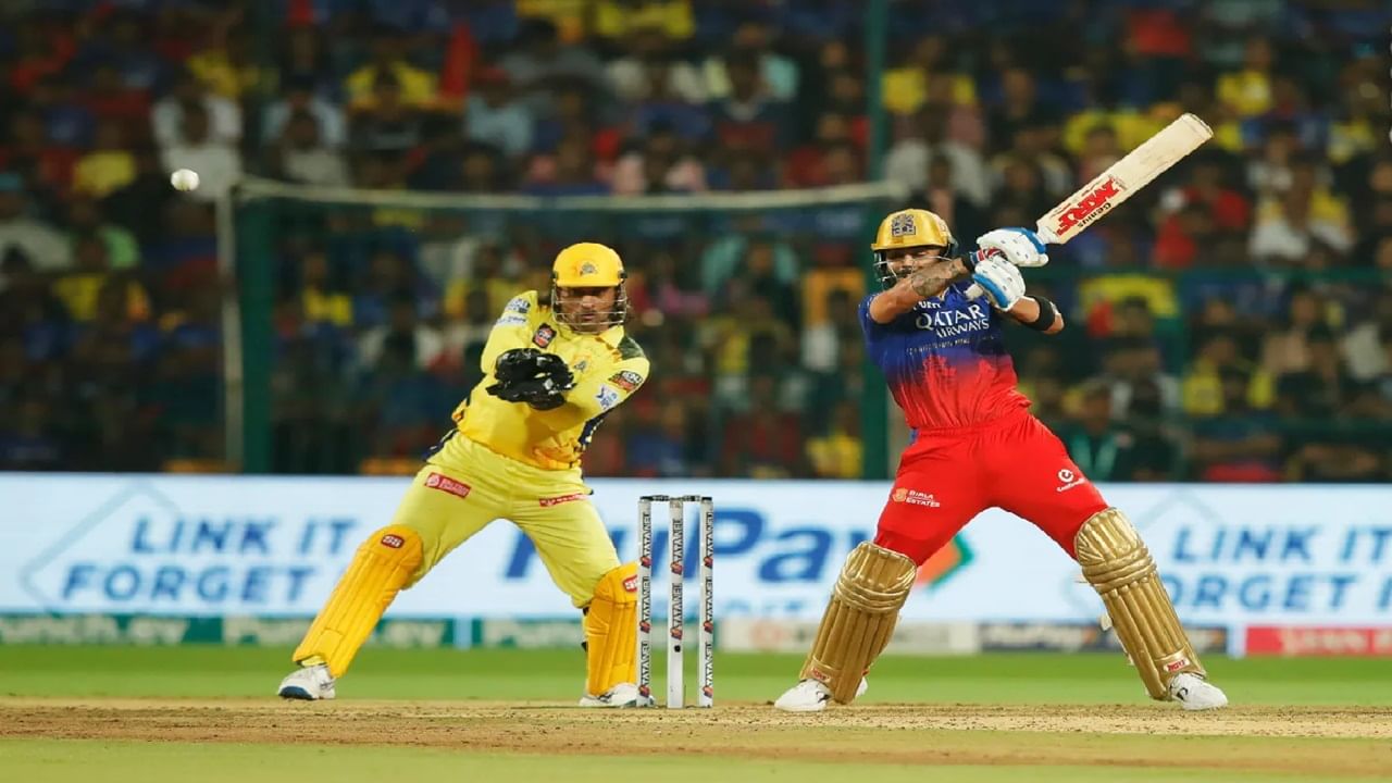 RCB vs CSK : विराट कोहलीची ऐतिहासिक कामगिरी, एम चिन्नास्वामी स्टेडियममध्ये महारेकॉर्ड - Marathi ...