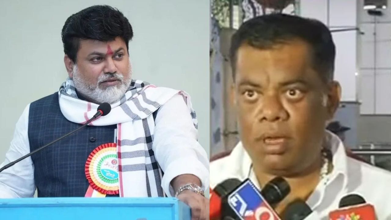 सर्वात मोठी घडामोड, सख्ख्या भावानेच उदय सामंत यांचे बॅनर हटवले, कोकणात ...