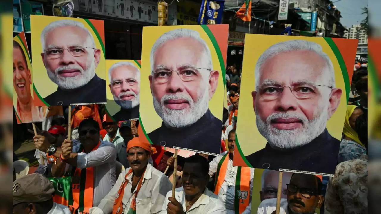 मोदी जिंकले... पण लाट ओसरली, मतांची टक्केवारीही घटली; आकडे काय सांगतात ...