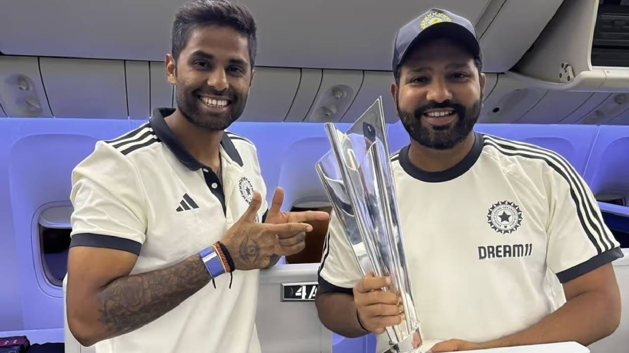 T20 World Cup 2024 Trophy : वर्ल्ड कपची ट्रॉफी कुठे ठेवणार? रोहीतच्या ...