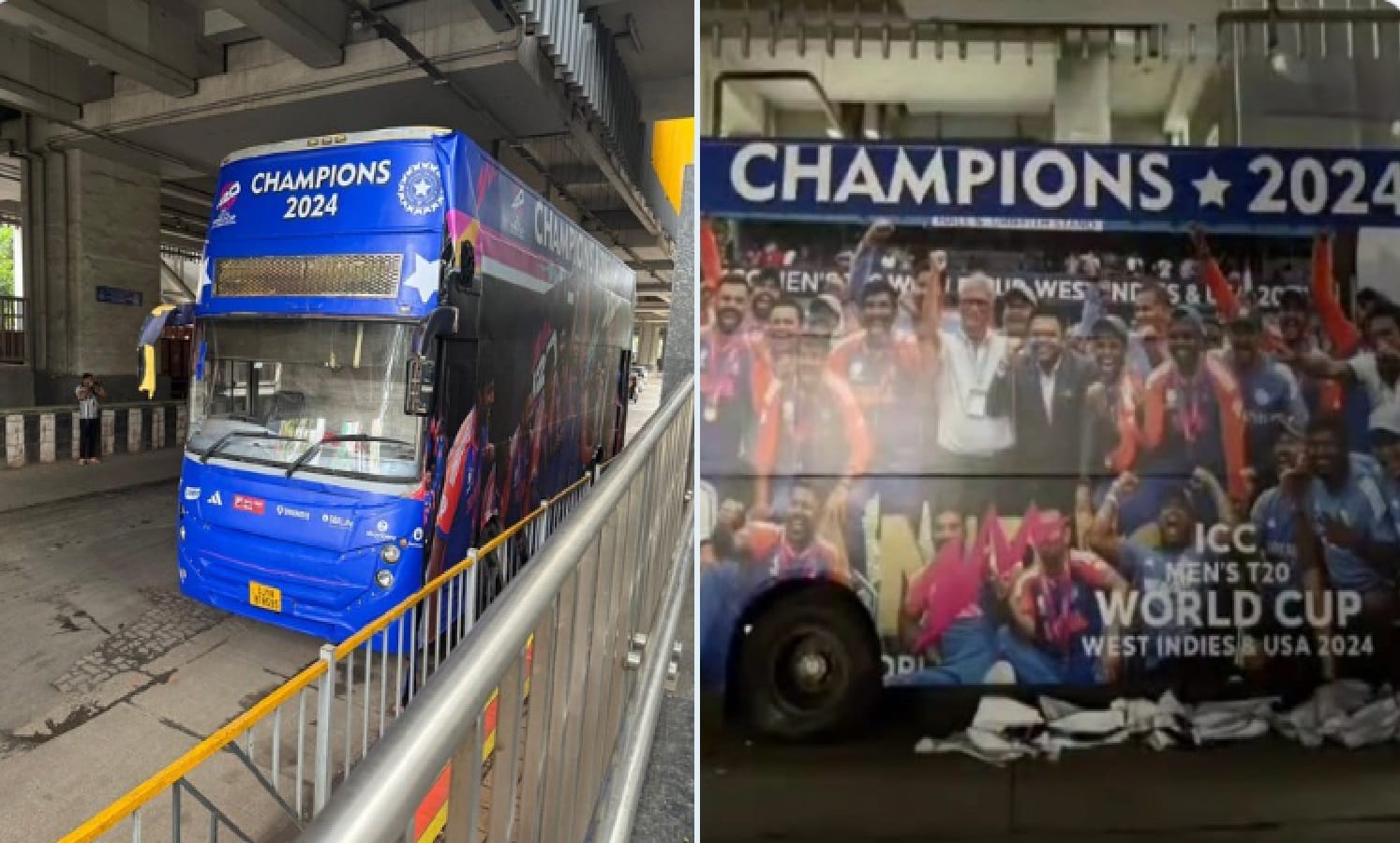 Team India Victory Parade : वर्ल्ड चॅम्पियन टीम इंडियाची विजयी मिरवणूक ...