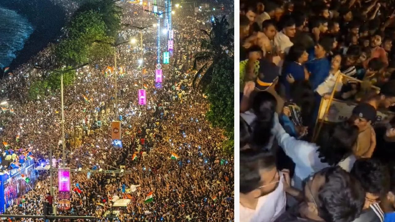 तुफान गर्दीत चाहते गडबडा लोळले, व्हिक्ट्री परेडमध्ये नेमकं काय घडलं ...