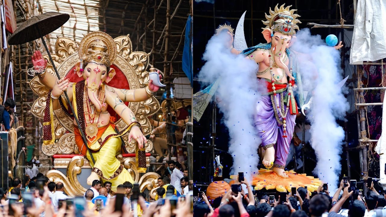 Chinchpokli cha Chintamani 2024 : चिंचपोकळीच्या ‘चिंतामणी’चा पहिला फोटो समोर, पाहा खास झलक ...