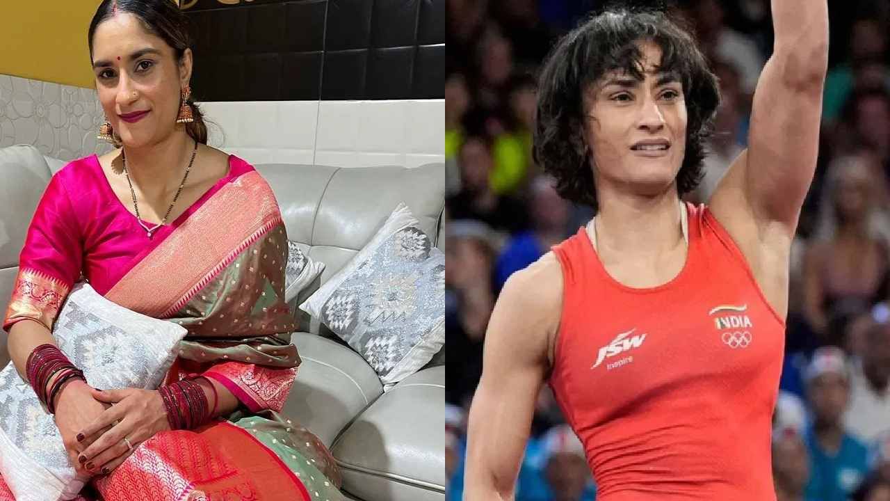 Vinesh Phogat : विनेश फोगाटचा नवरा काय करतो? तिने कोणासोबत लग्न केलय ...