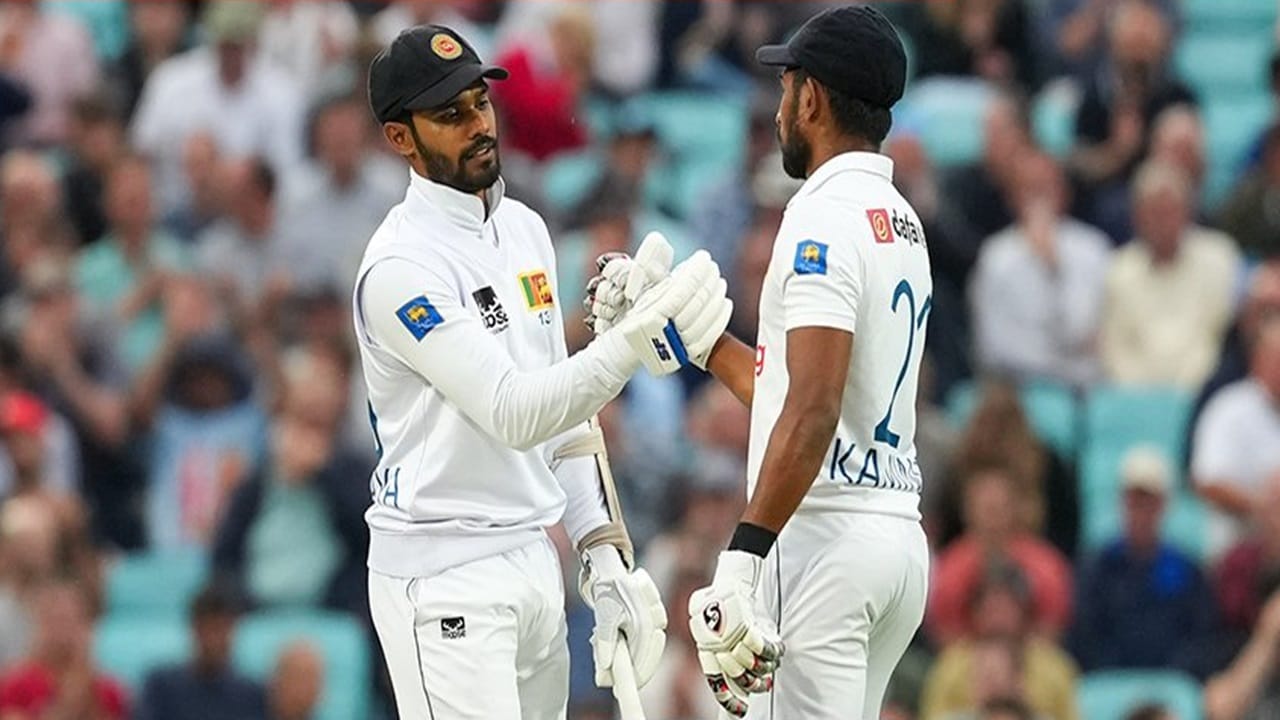 ENG vs SL : धनंजया-कामिंदुच्या शतकी भागीदारीने सावरलं, श्रीलंका दुसऱ्या ...