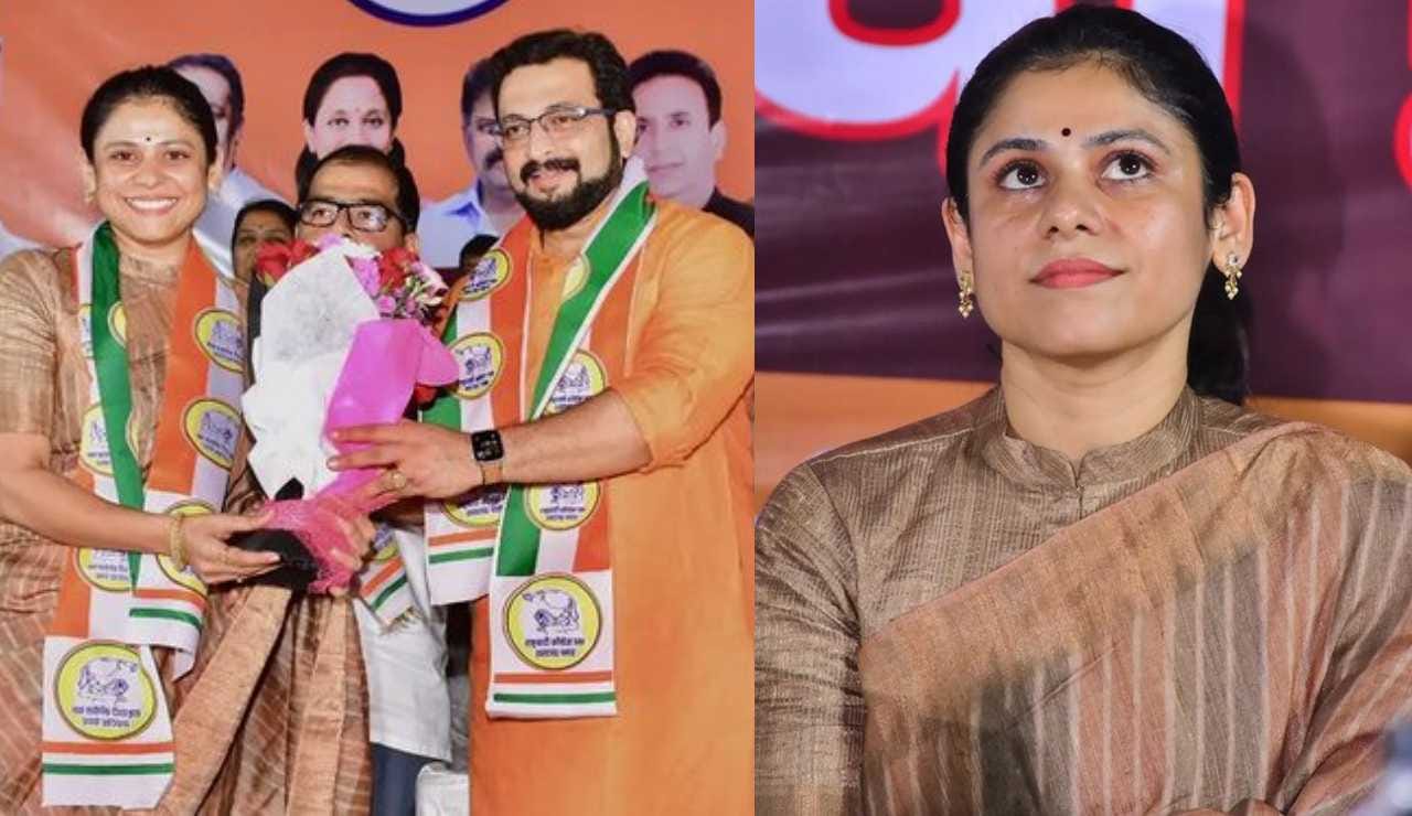 बाबा, तुमची सगळी स्वप्नं मी पूर्ण करेन...; राष्ट्रवादीत प्रवेश करताच ...