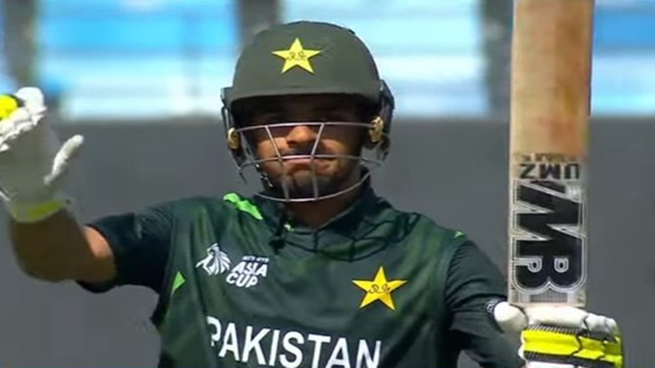 IND vs PAK : 10 षटकार 5 चौकार, Shahzaib Khan ची दीडशतकी खेळी, भारतासमोर ...