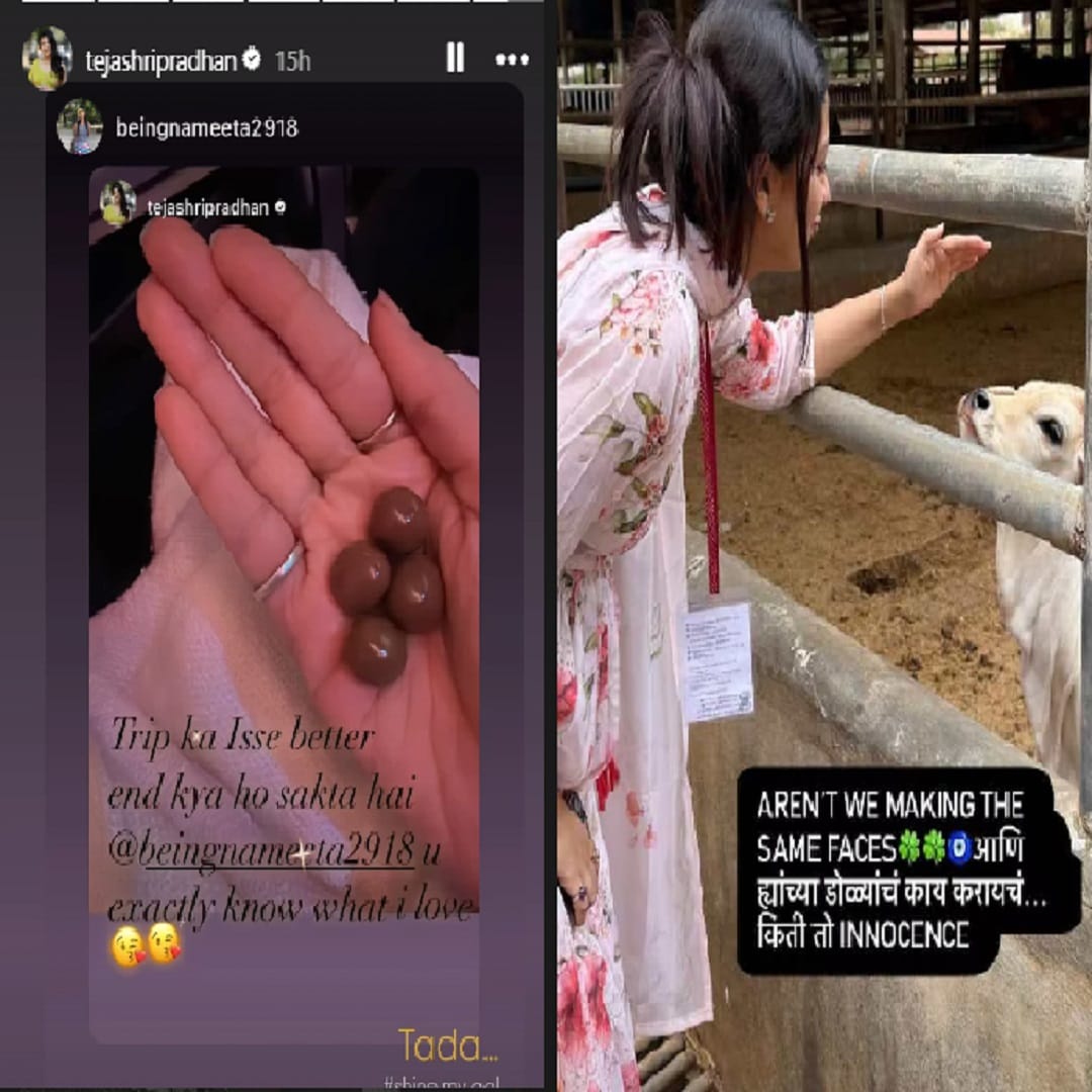 प्राजक्ता माळीनंतर तेजश्री प्रधानही थेट आश्रमाच्या वाटेवर; पोस्ट पाहून ...