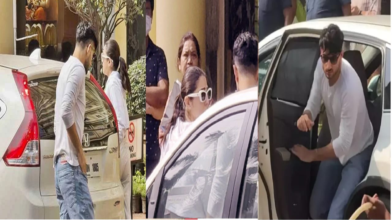 बापाच्या काळजीने मुलांची अवस्था वाईट,सारा-इब्राहिम अस्वस्थ; कारमधून ...