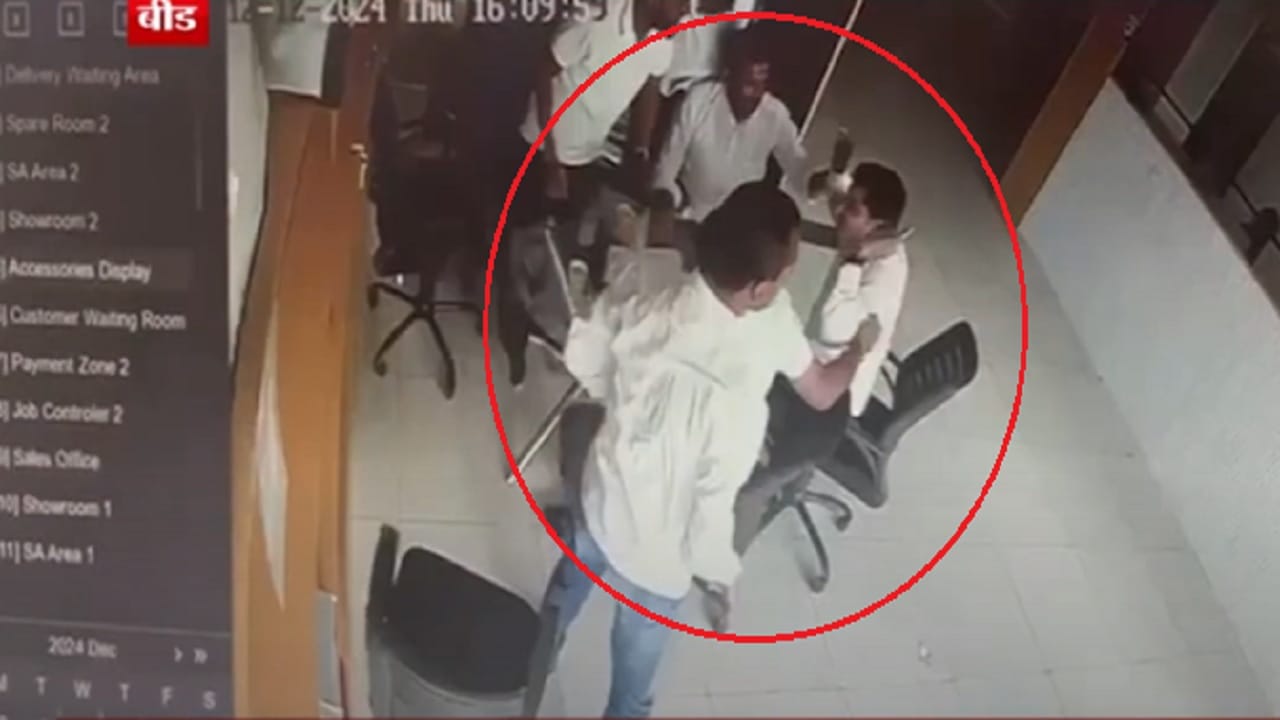 Sandeep Kshirsagar Video : बीडमधून आणखी एक व्हिडीओ व्हायरल, संदीप ...