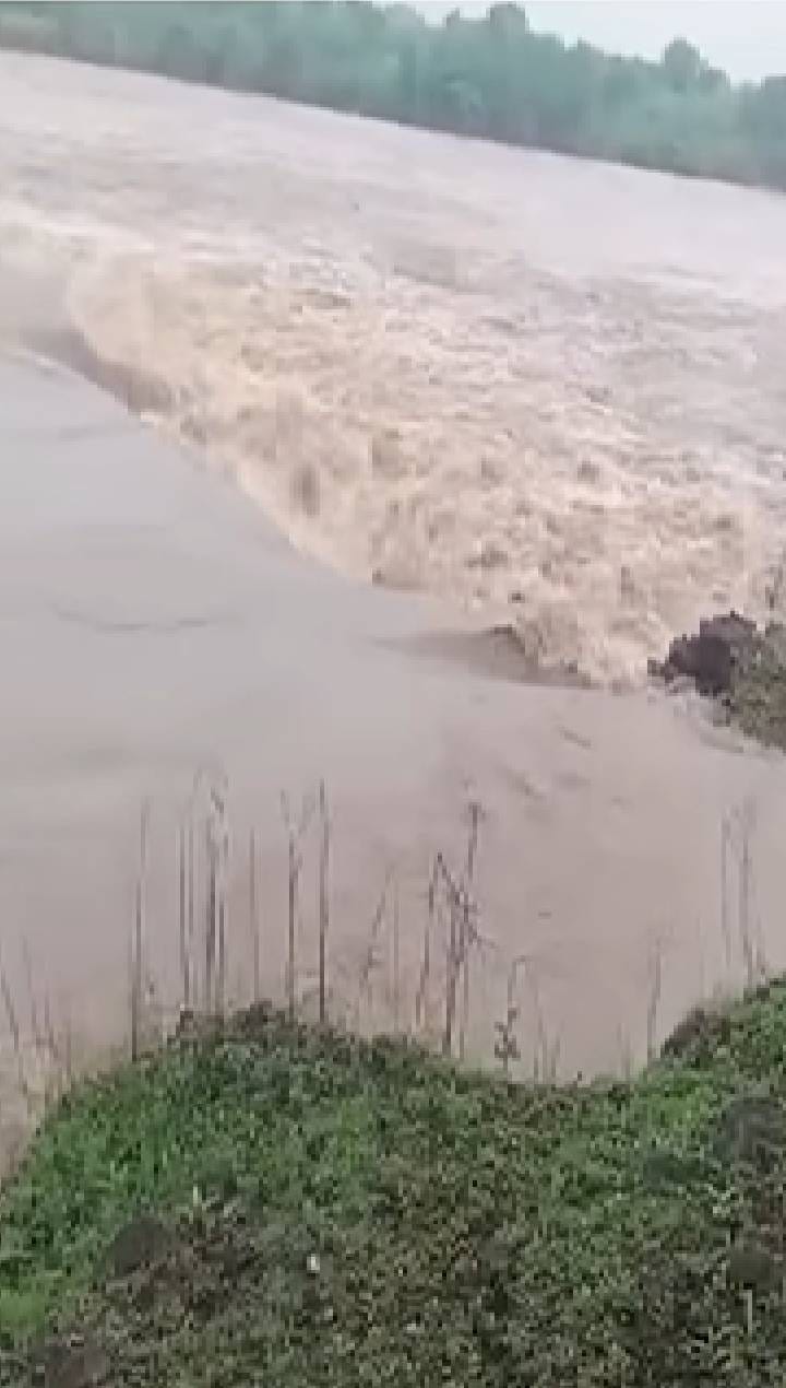 नीरा नदीच्या पाणी पातळीत मोठी वाढ; घरांमध्ये शिरलं पाणी Water level of ...