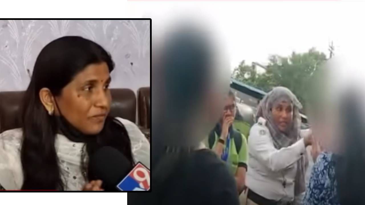 Latur : मुलींनी ट्रिपल सीट बेफाम स्कुटी चालवली, पोलिसांनी झापलं अन् लगावली कानाखाली, नंतर काय ...