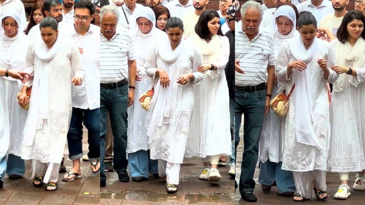 वडिलांच्या निधनाने पूर्णपणे खचली प्रियांका चोप्राची बहीण; अंत्यविधीला ...