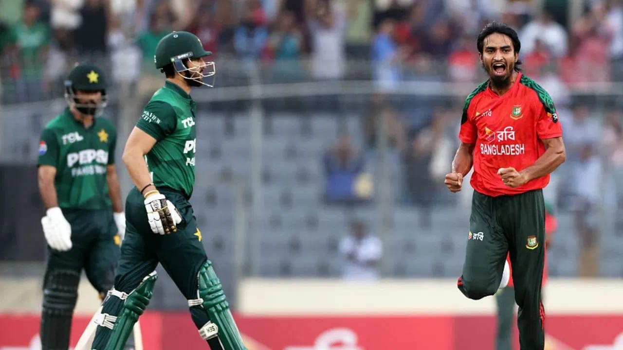 BAN vs PAK : पाकिस्तानची इज्जतच काढली, 125 वर पॅकअप, बांगलादेश 8 ...