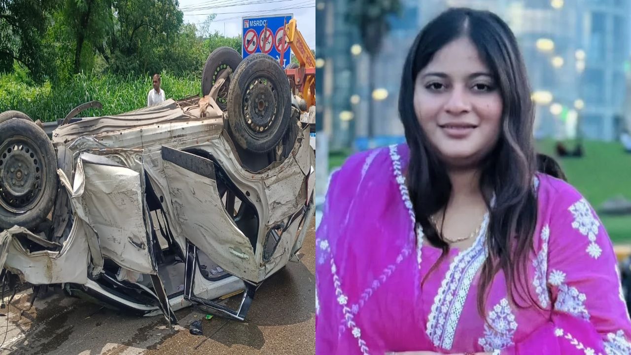 मुंबई-पुणे एक्सप्रेस वेवर भीषण अपघात, प्रसिद्ध सोशल मीडिया इन्फ्लुएंसर ...