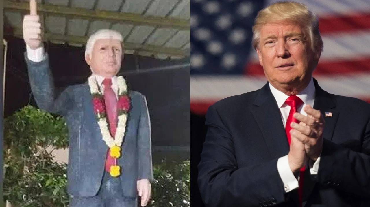 Trump Temple: भारतात या ठिकाणी ट्रम्प म्हणजे देवच, टॅरिफ वाढवून झटका ...