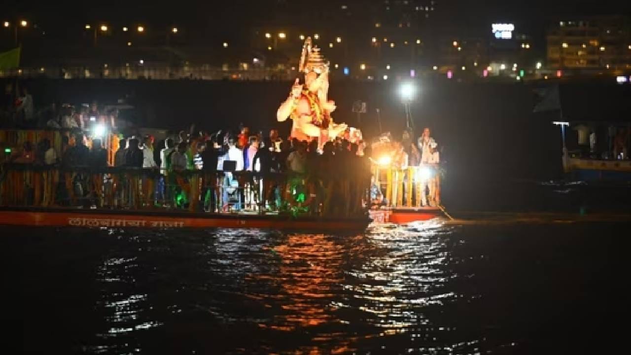 Lalbaugcha Raja Visarjan 2025 : 33 तासांनंतर लालबागचा राजाचं विसर्जन ...